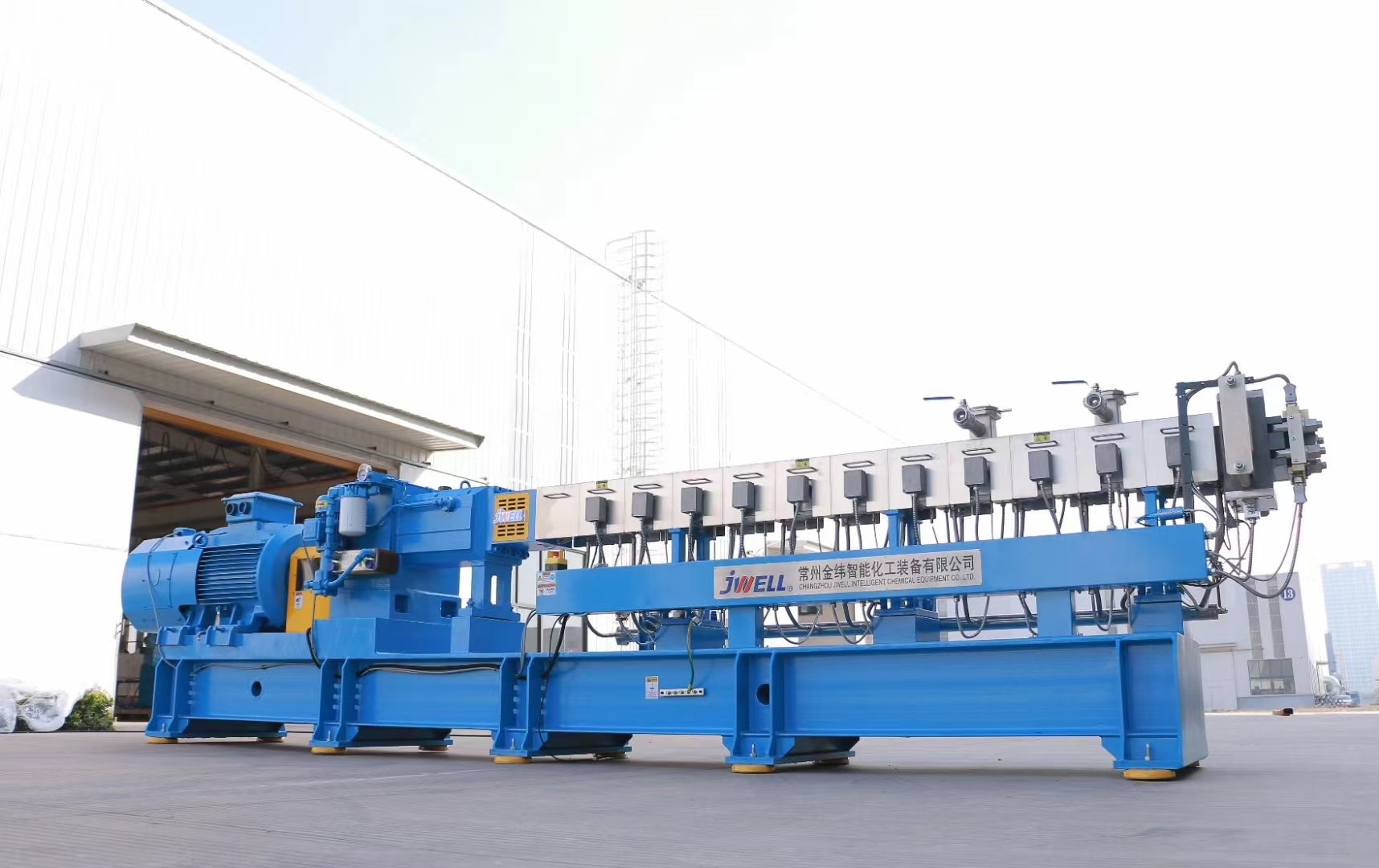 PBS PPC Starch Filled Bio Plastic Compounding Line